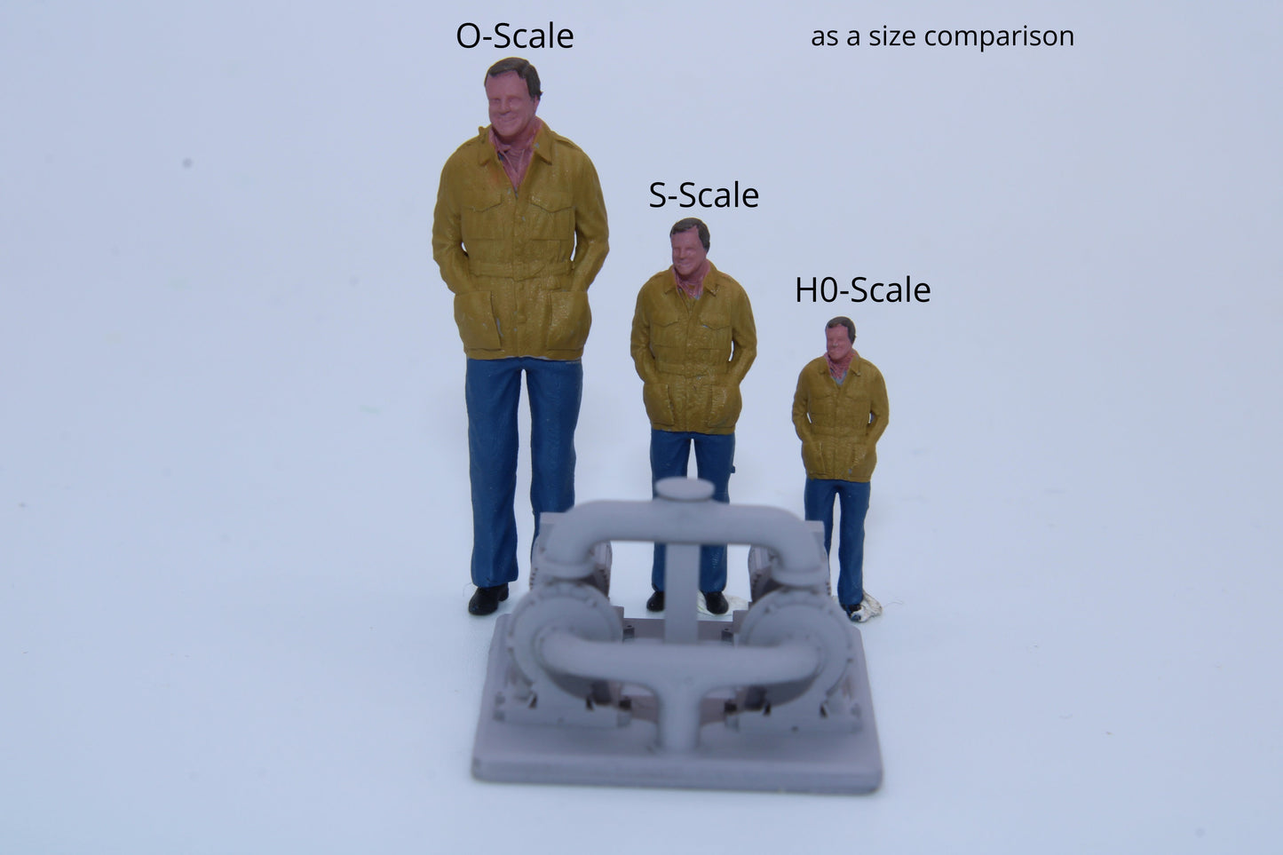 Pumpskid with 2 or 3 pumps Model A - HO scale – Feisters Miniatures