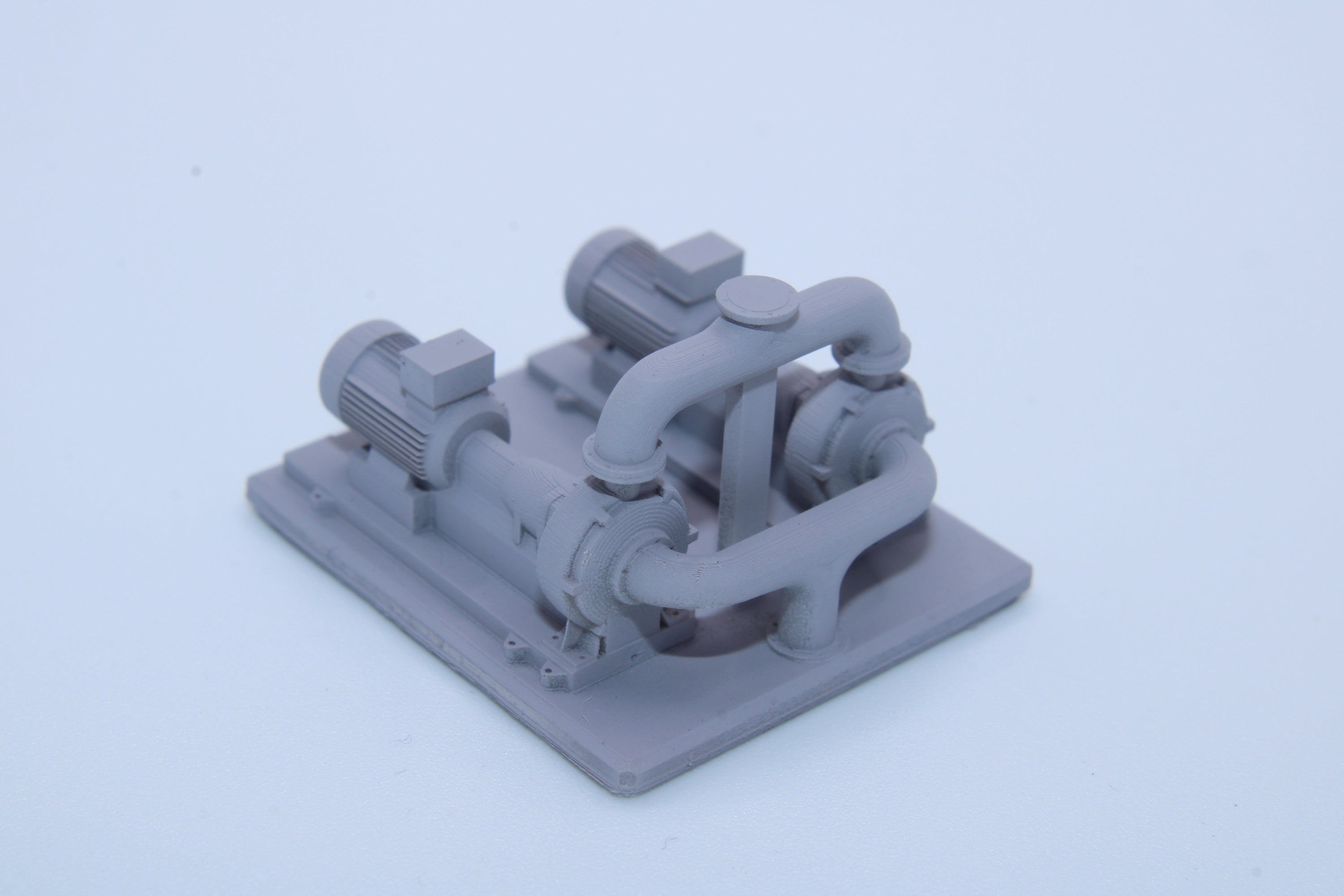 Pumpskid with 2 or 3 pumps Model A - HO scale – Feisters Miniatures