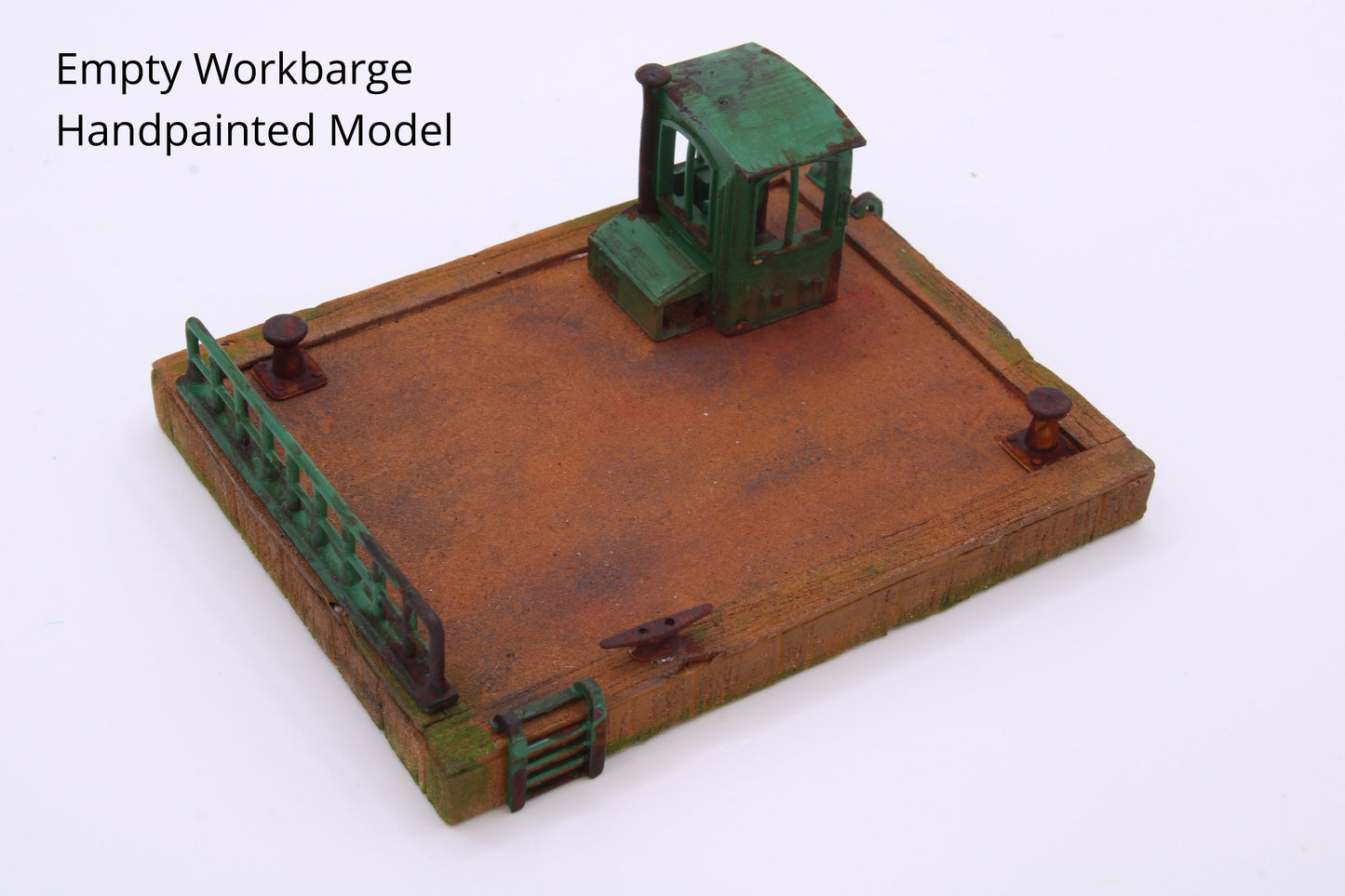 Old Wooden Workbarge - H0 Scale – Feisters Miniatures