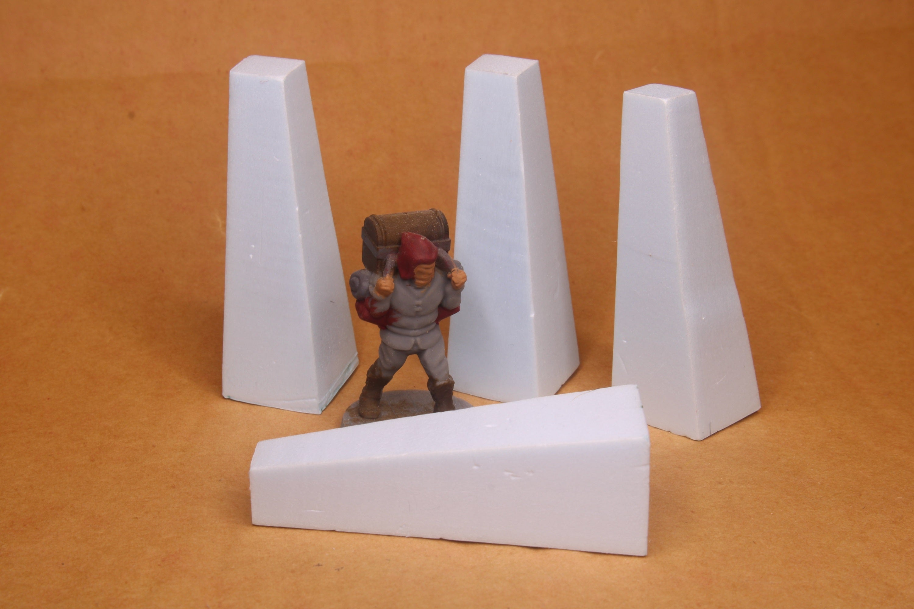 Foam Block Corner Pillar 20x20x60mm (4pcs) - XPS – Feisters Miniatures