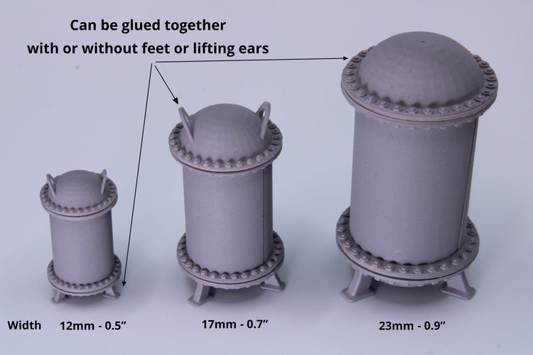 Pressure Vessel Kit - All Scales – Feisters Miniatures