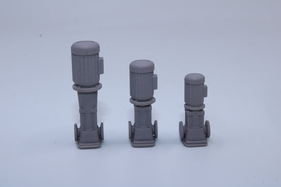 Industrial Pump Set – 6 Pieces (3 Sizes Included) - All Scales ...